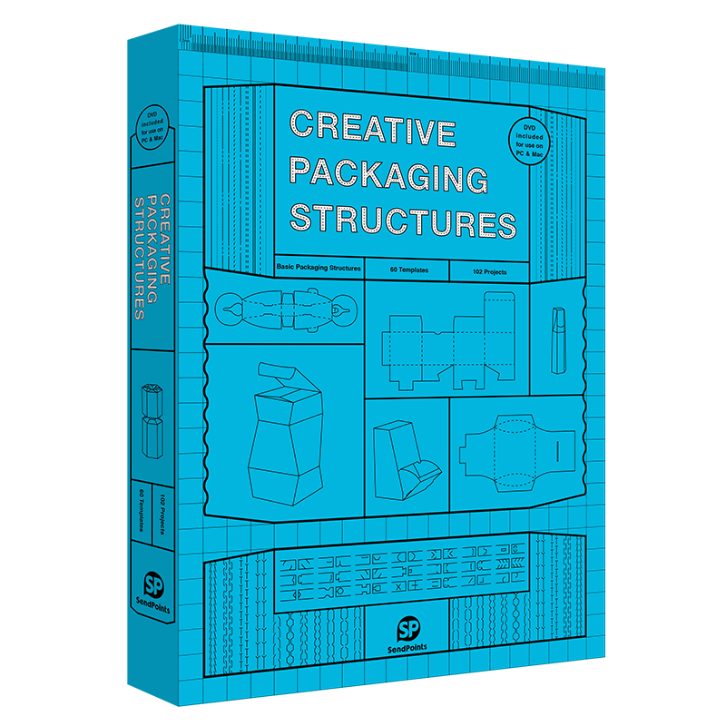 Creative Packaging Structures包装创意结构(含光盘）英文原版平面设计善本图书