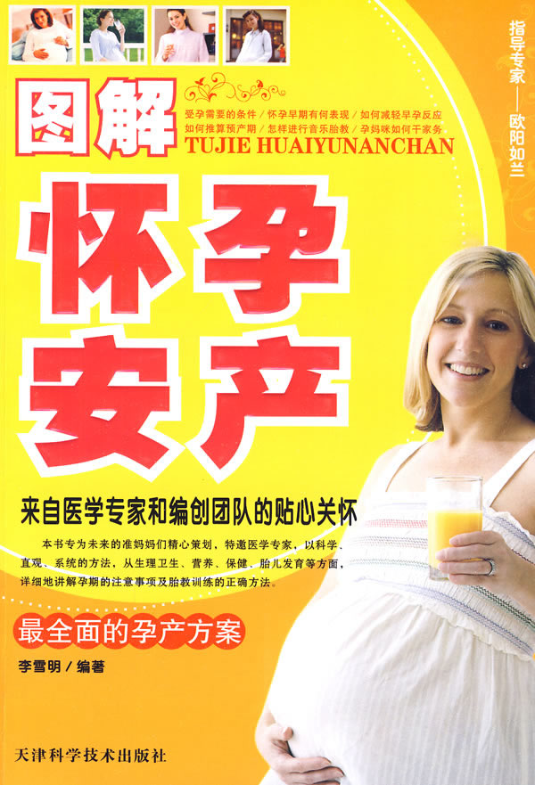 图解怀孕安产 育儿 家教 书籍