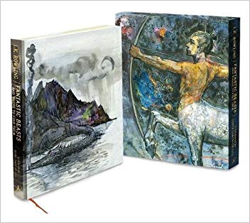 神奇动物在哪里 英版 豪华彩绘插图收藏版 英文进口原版 /Fantastic Beasts and Where to Find Them Deluxe Illustrated Edition
