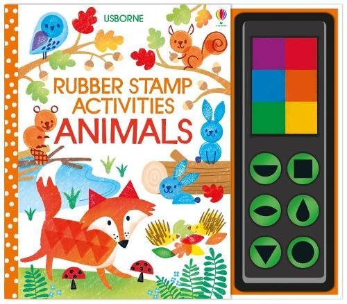 橡皮图章活动及动物 Rubber Stamp Activities Animals 英文进口原版
