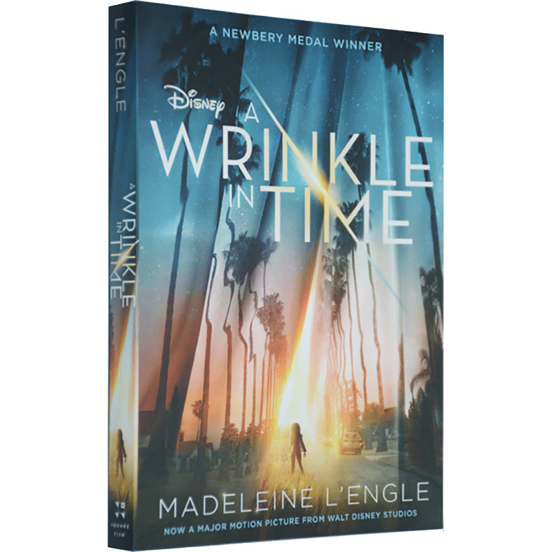 英文原版 A Wrinkle in Time 时间的皱纹 纽伯瑞金奖 电影版小说