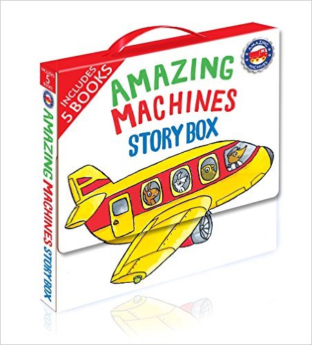 Amazing Machines Story Box 5 Paperbacks in a Ca