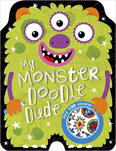 Doodle Dudes My Monster幼儿涂鸦：我的怪物 英文原版