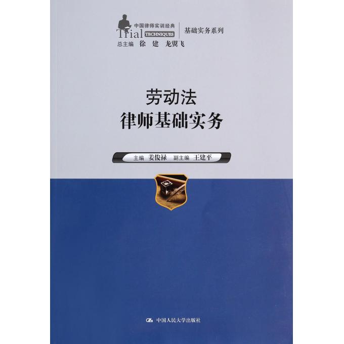 劳动法律师基础实务/中国律师实训经典基础实务系列