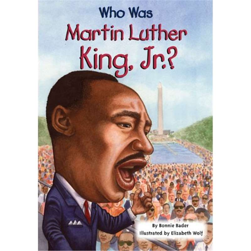 英文原版 名人传记系列  马丁路德金是谁？ Who Was Martin Luther King, Jr.?