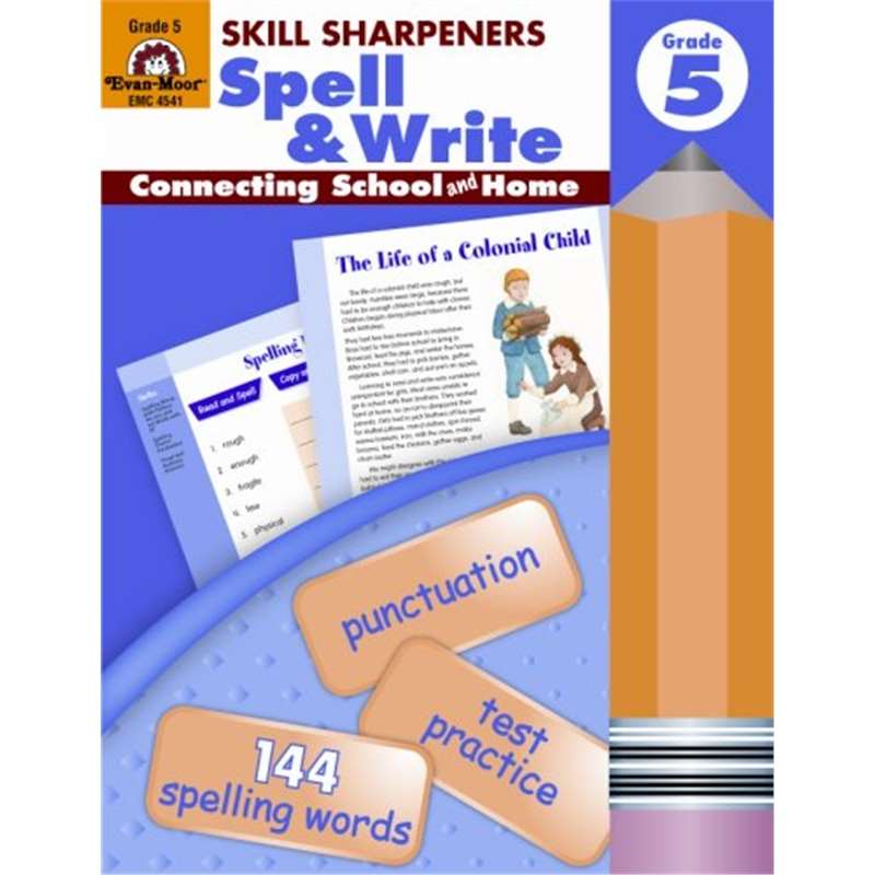 技能铅笔刀系列 Skill Sharpeners Spell & Write, Grade 5