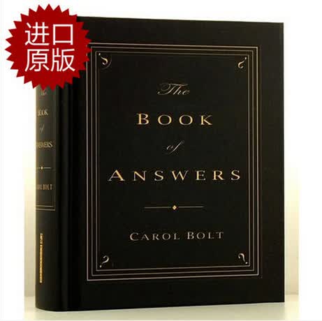 答案之书英文原版心灵鸡汤占卜进口书The Book of Answers 原版