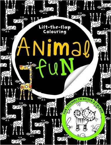 Big Busy Colouring Lift The Flap Animal Fun