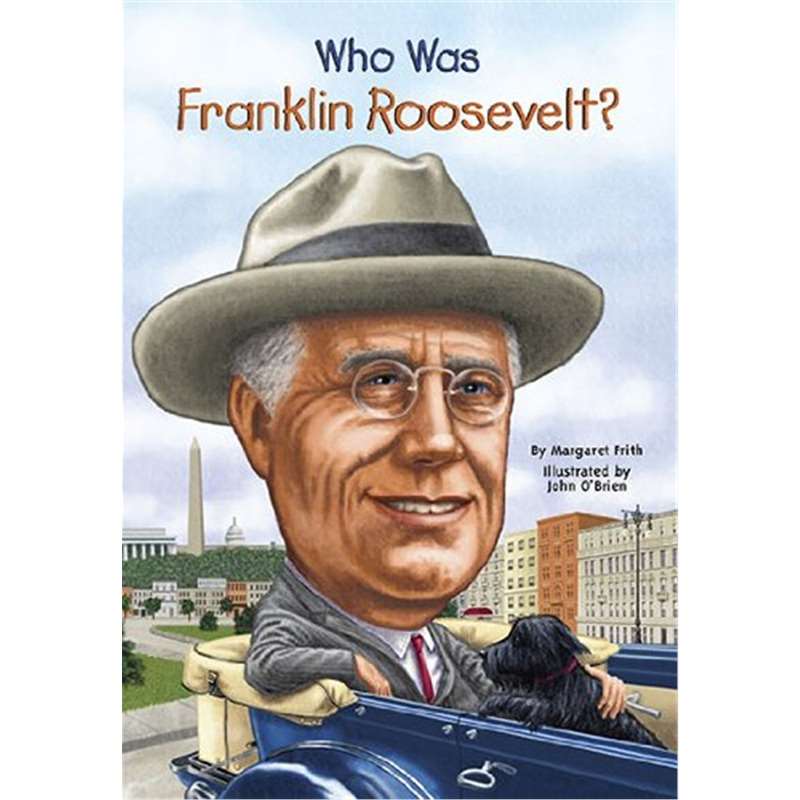 英文原版 名人传记系列 谁是富兰克林?罗斯福 Who Was Franklin Roosevelt?