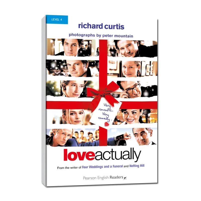 培生英语原版英文企鹅分级阅读Level 4 Love Actually真爱至上