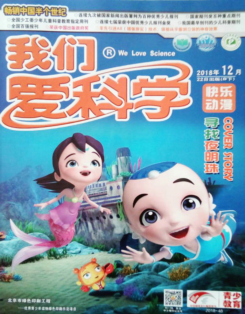 我们爱科学儿童版（趣味画报+快乐动漫）2018年12月号