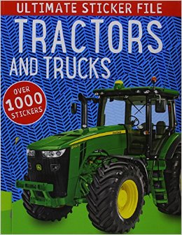 Ultimate Sticker File Tractors终极贴纸文件拖拉机 英文原版