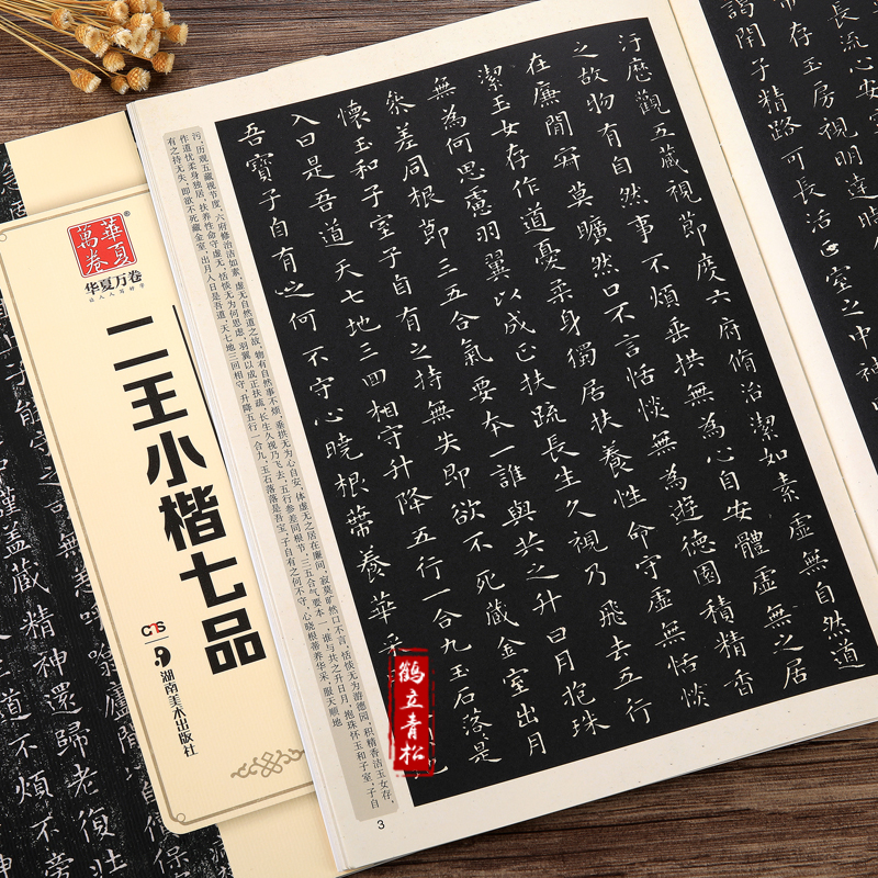 王羲之王献之二王小楷七品黄庭经乐毅论东方朔书画赞孝女曹娥碑洛神赋十三行初学者临摹小楷毛笔书法字帖