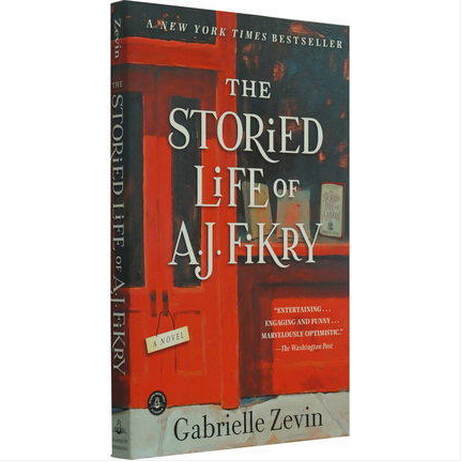 现货！英文原版The Storied Life of A. J. Fikry 岛上书店