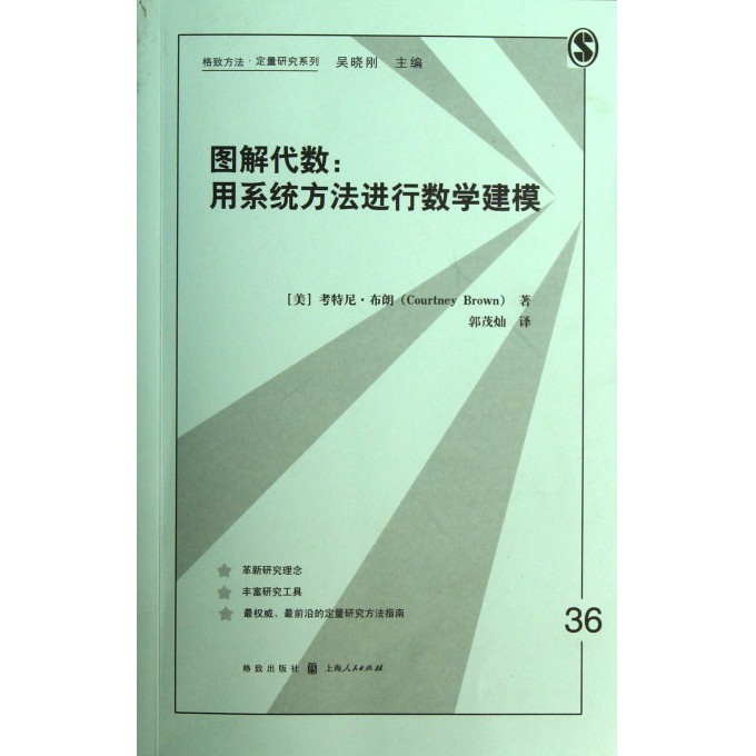 图解代数--用系统方法进行数学建模/格致方法定量研究系列