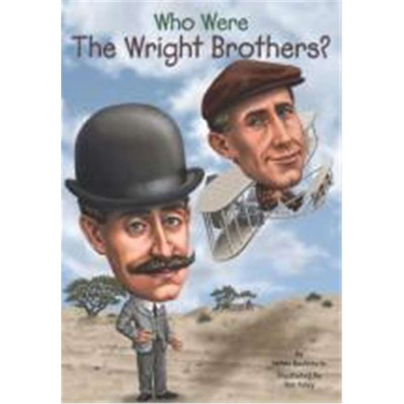 英文原版 名人传记系列 Who Were the Wright Brothers? (Wh