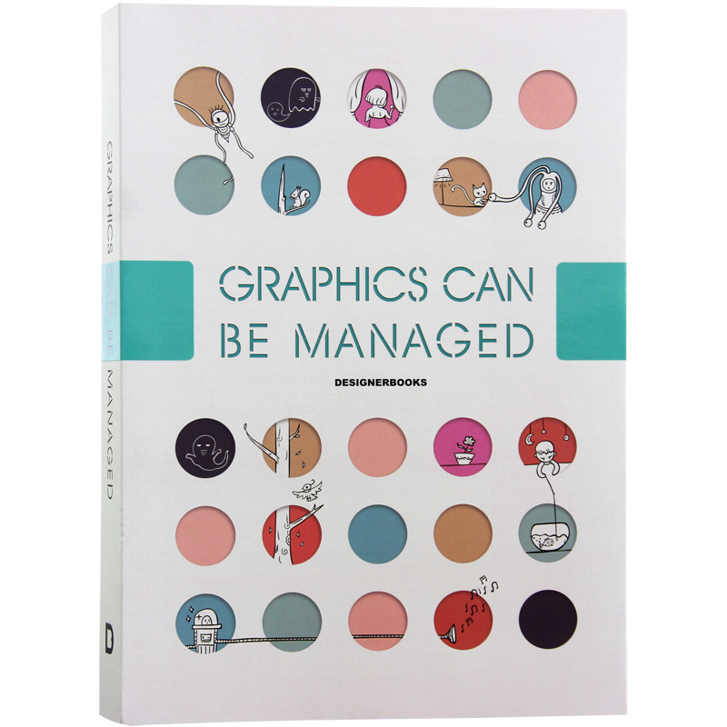 预售英文原版 Graphics Can be Managed 玩转图形 另类 复古 平面设计