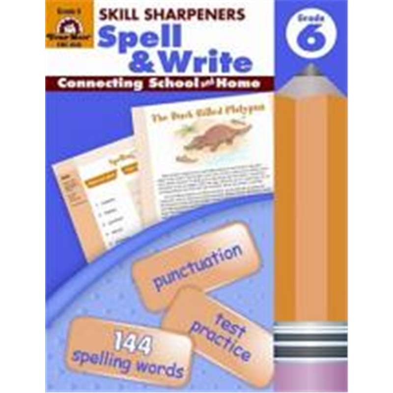 技能铅笔刀系列 Skill Sharpeners Spell & Write, Grade 6