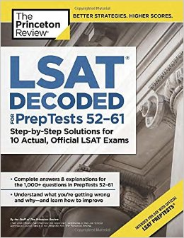 LSAT Decoded (PrepTests 52-61) Step-by-Step Sol