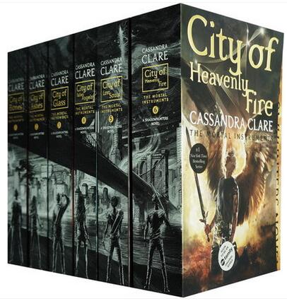 英文原版 The Mortal Instruments圣杯神器 6本礼盒套装 Box Set