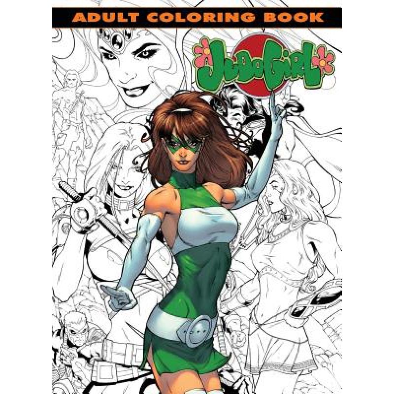 Judo Girl: Coloring Book
