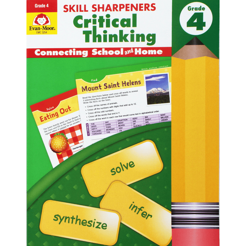 技能铅笔刀系列 Skill Sharpeners Critical Thinking, Grade