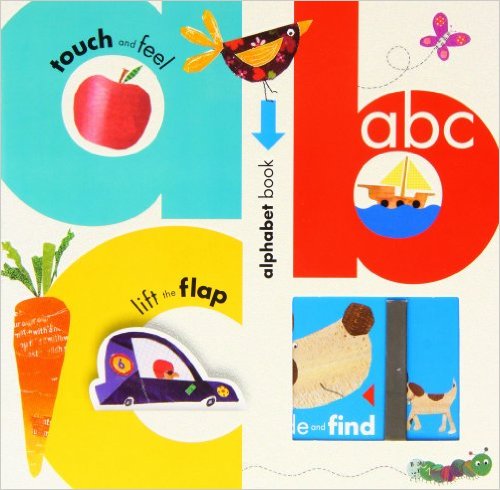 现货 英文原版 ABC Alphabet Book 我的启蒙字母书 认知启蒙