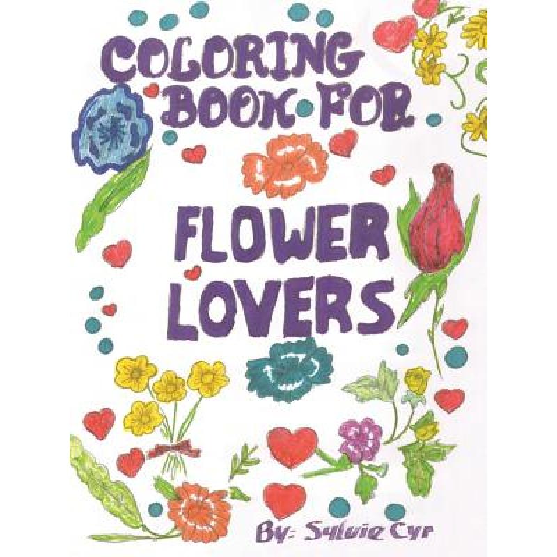 Coloring Book for Flower Lovers