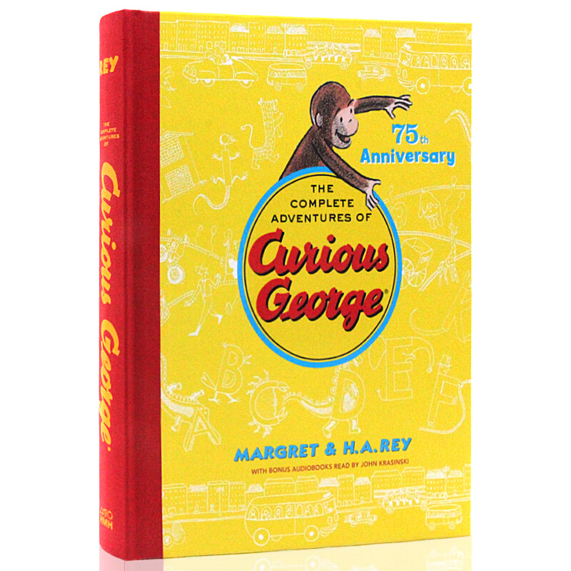 The Complete Adventures of Curious George: 75th 好奇乔治猴冒险全集 英文原版