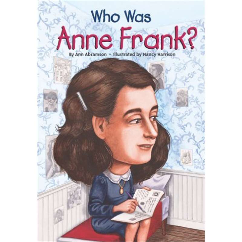 英文原版 名人传记系列 Who Was Anne Frank? (Who Was...?)
