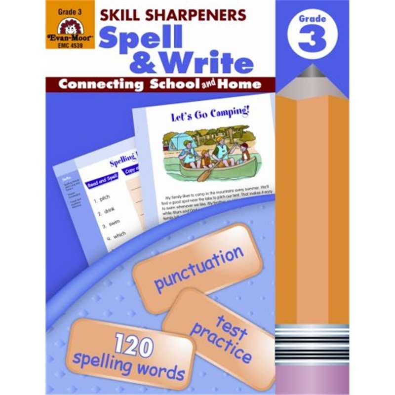 技能铅笔刀系列 Skill Sharpeners Spell & Write, Grade 3