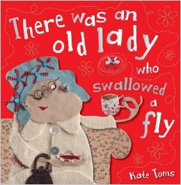 There Was An Old Lady Who Swallowed A Fly曾有一位吞下苍蝇的老太太 英文原版