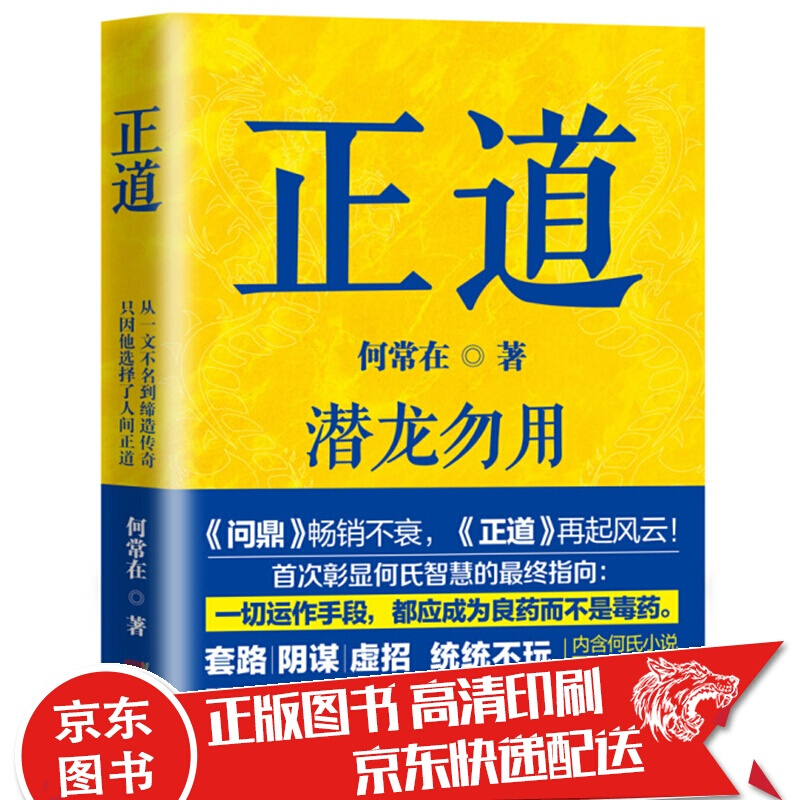 现货 正道：潜龙勿用 官神作者何常在作品 国内政商官场类小说旗杆