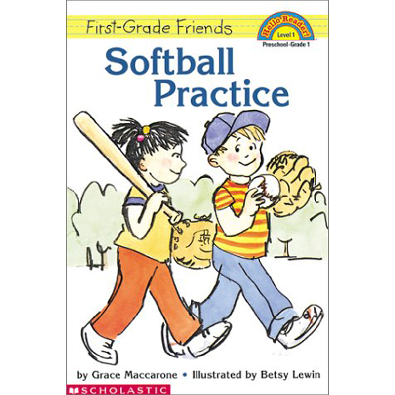 学乐 Softball Practice (Scholastic Reader, Level 1)