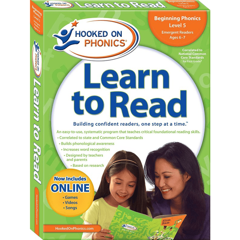 自然拼读教材Hooked on Phonics Learn to Read First Grade