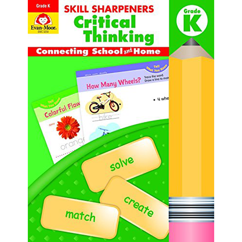 技能铅笔刀系列Skill Sharpeners Critical Thinking, Grade K