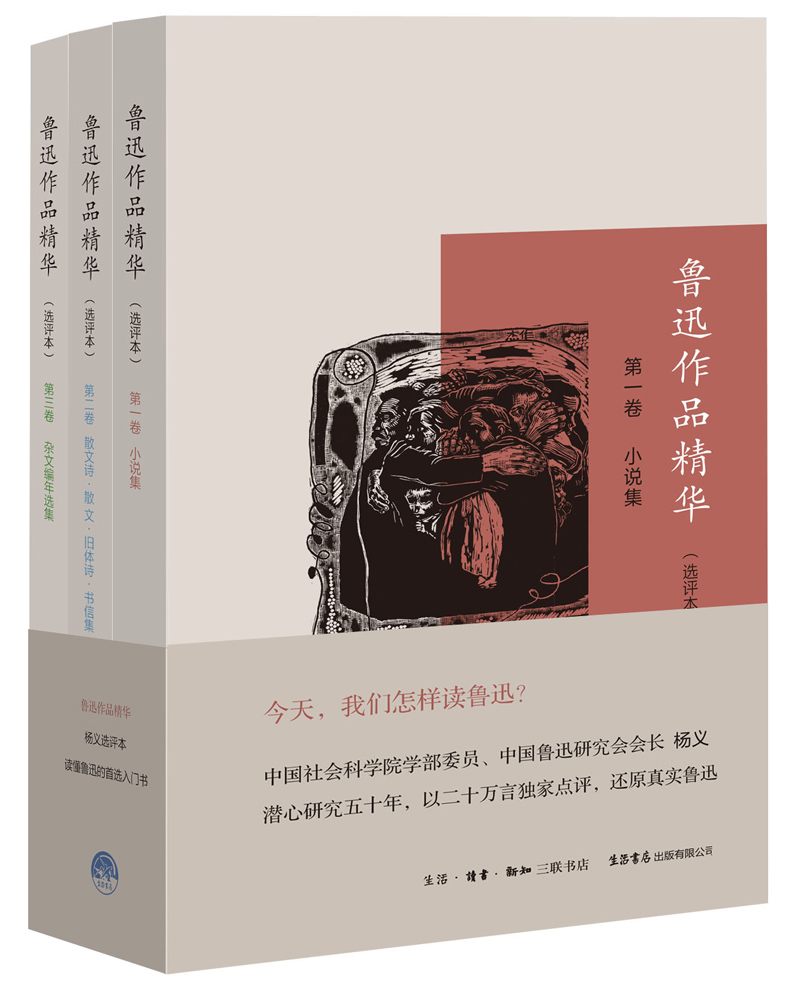 鲁迅作品精华·选评本·全三卷：小说集