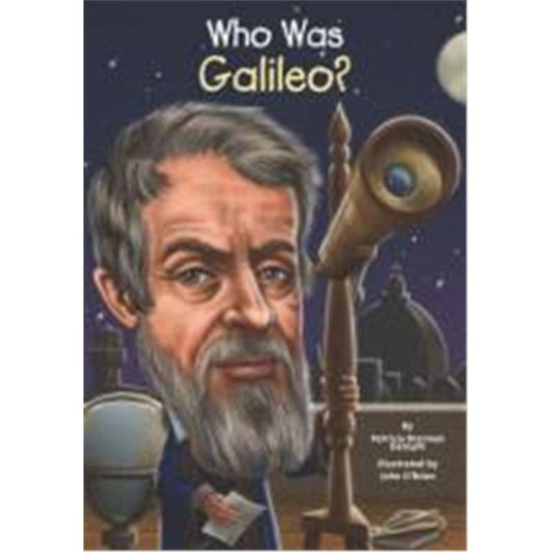 英文原版 名人传记系列 Who Was Galileo?
