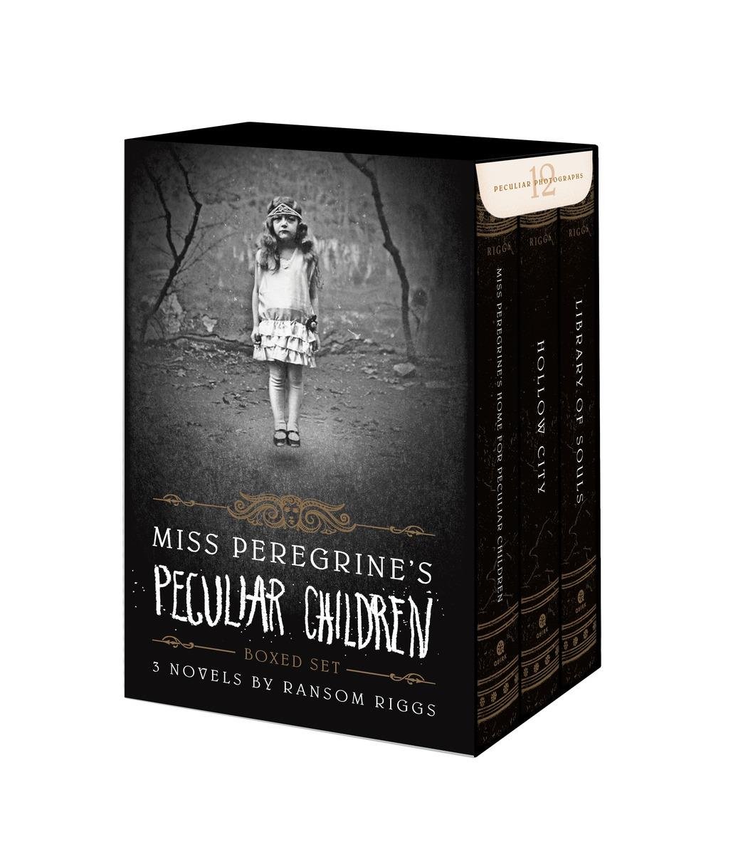 英文原版 Miss Peregrine 怪屋女孩 佩小姐的奇幻城堡 套装