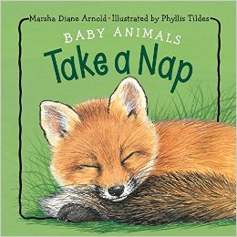 动物宝宝小睡一下 Baby Animals Take a Nap 进口原版 早期启蒙 纸板书