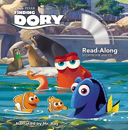 Finding Dory (Read-Along Storybook and CD) 海底总动员寻找多莉 英文原版