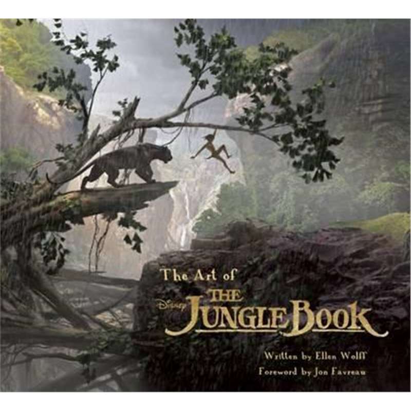 奇幻森林电影艺术画册 英文原版 The Art of The Jungle Book 迪士尼动画电影