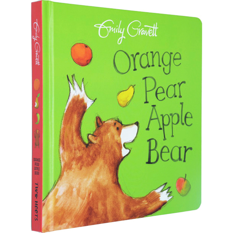 Orange Pear Apple Bear 格林威奖作家Emily Gravett 绘本