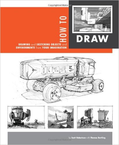 怎样画画：绘制和物体素描 How to Draw: Drawing and Sketching Objects and E 英文原版