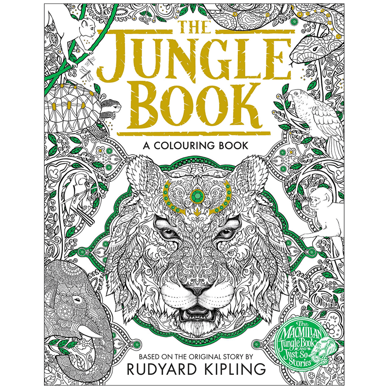 The Jungle Book a colouring book