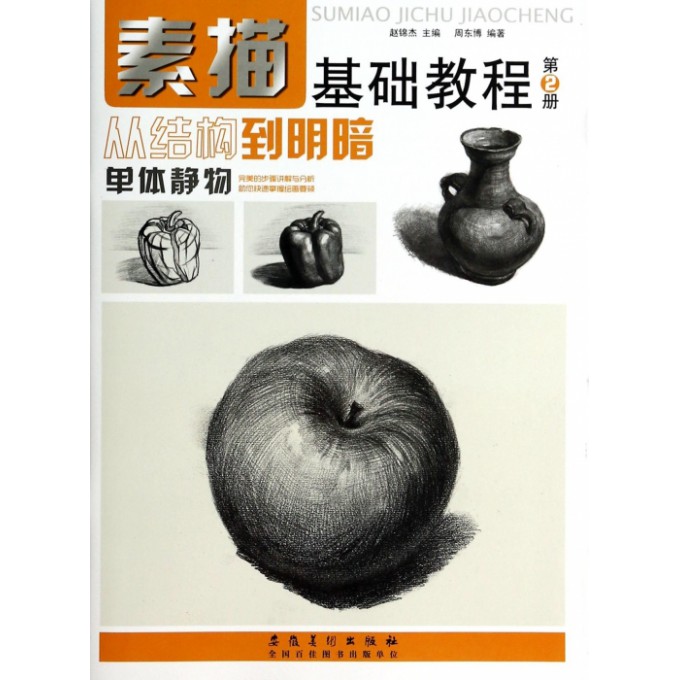 从结构到明暗(单体静物)/素描基础教程