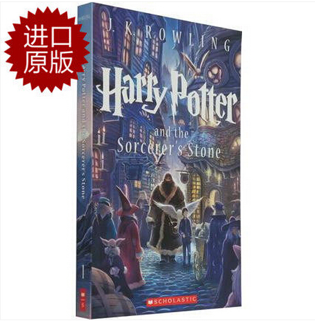 现货 进口英文原版哈利波特与魔法石 HARRY POTTER 1 美国新版原版