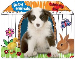 Colouring Pad Baby Animals