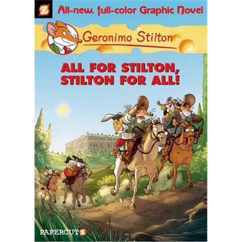 老鼠记者 儿童绘本 Geronimo Stilton Graphic Novels #15: All