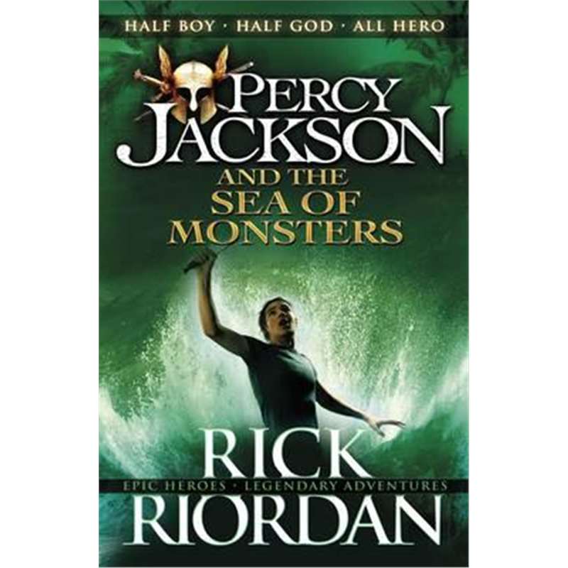 英文原版 Percy Jackson and the Sea of Monsters 波西・杰克逊系列2：波西・杰克逊与魔兽之海